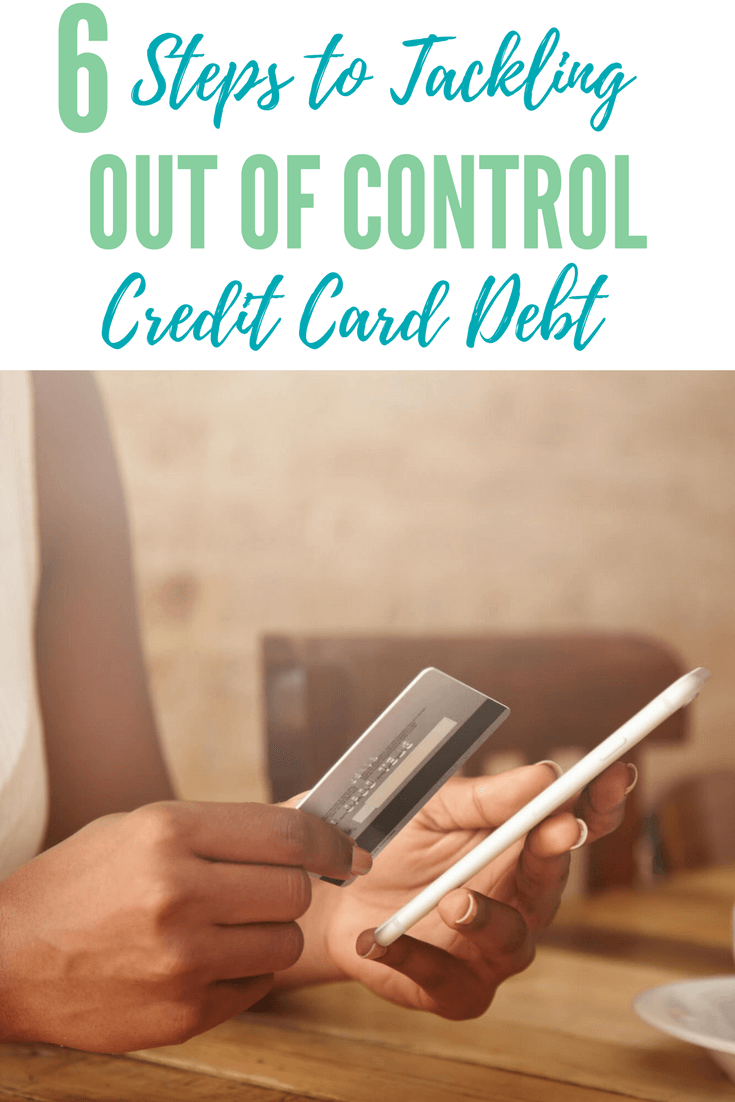6 Steps to Tackling Out of Control Credit Card Balances - Coupon Chief